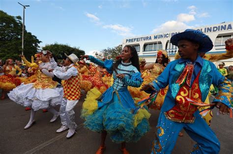 Sao Joao Square Dance Group Editorial Photo Image Of Bumpkin