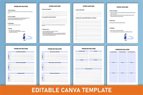 Problem Solving Planner Canva