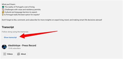 How To Get Youtube Transcript Instantly In 2025