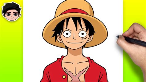 Cách Vẽ One Piece How To Draw Monkey D Luffy One Piece Easy Step