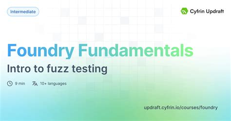 Video Smart Contract Lottery Intro To Fuzz Testing Foundry