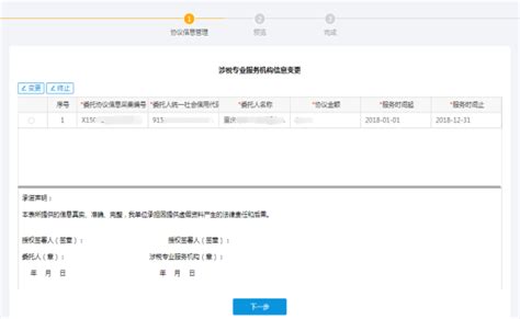 重庆市电子税务局涉税专业服务协议信息变更及终止操作说明95商服网