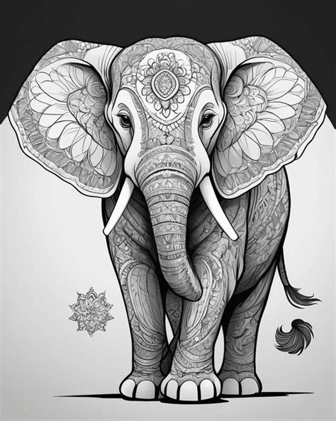 5 000 Ornamental Elephant Tattoo Pictures