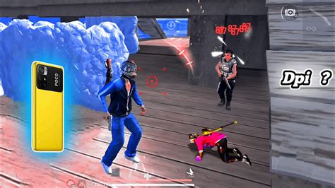 📲🦇 Freefire Poco M4 Pro 5g ⚡ Settings ⚙️ 90 Headshot Rate ⚡ Default