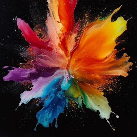 Free Explosive Color Burst Image Download At Stockcake