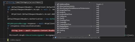 C Convert JSON Response To Graph EducationAssignment Object Stack Overflow