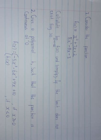 Solved Consider The Functionf X X2 7x 28x2 8x 3calculate