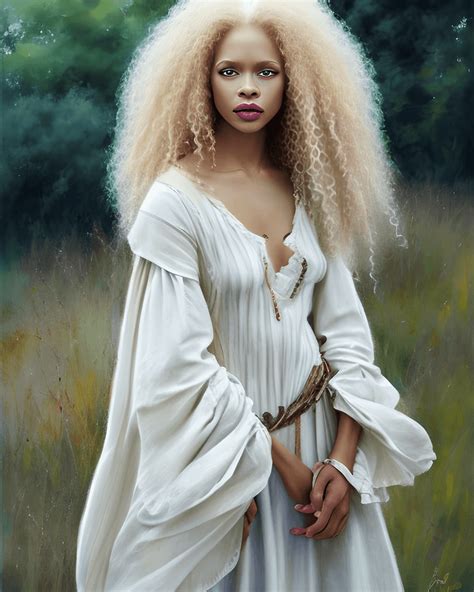 Albino African American