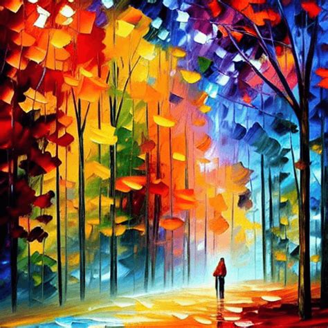 Leonid Afremov Spring · Creative Fabrica