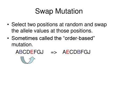 genetic algorithms permutation crossovers ppt download
