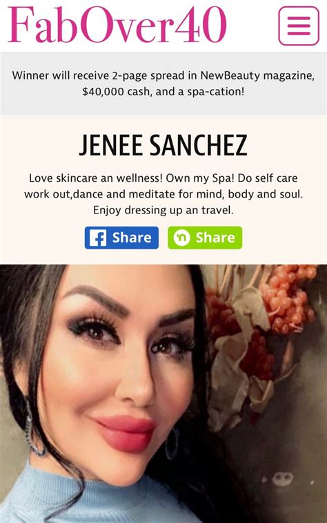 Jenee Sanchez On Linkedin Hello All My Linkedin People I Would Appreciate Your Vote Today