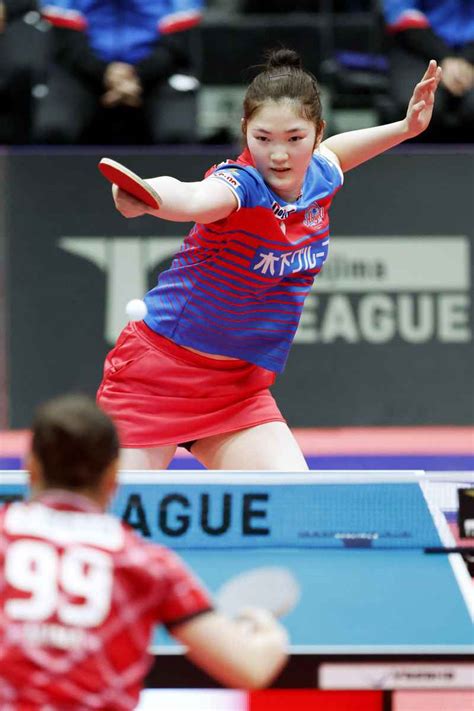 木原美悠「練習の効果をすべて発揮できた」 Tリーグ女子、神奈川が初制覇／卓球 イザ！
