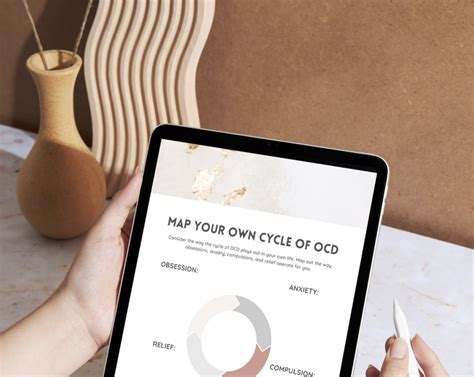 Cycle Of Ocd Therapy Worksheets Ocd Handout For Therapists Counselors