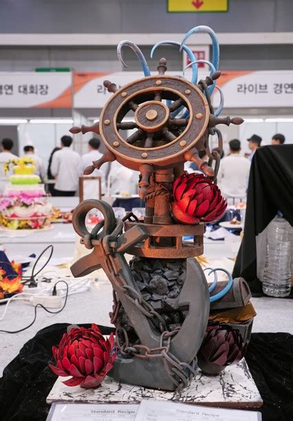 2023 대한민국 국제요리and제과 경연대회 개인전시설탕초콜릿빵 공예 갤러리 한국조리협회