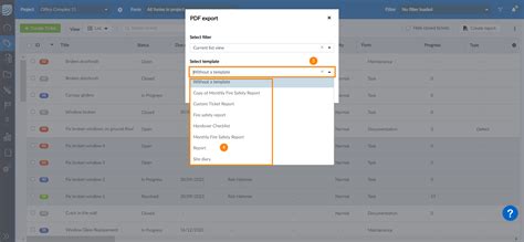 Create A Ticket Report Pdf Planradar Helpcenter