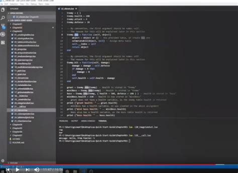 Lua Quick Start Guide