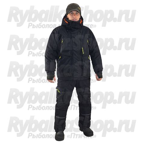 Костюм Aquatic К-14Ч зимний мембрана 5000/5000 цвет черный