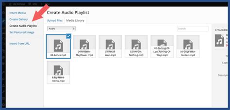 Create An Audio Playlist Wordpress Slocum Themes
