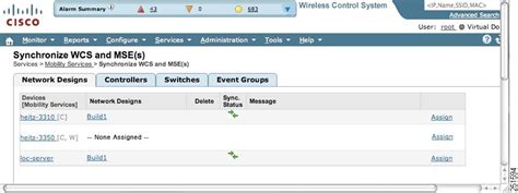 Synchronizing Mobility Services Engines Cisco Context Aware Software Cisco Systems