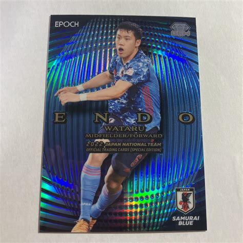 Yahooオークション 遠藤航 Epoch 2022 サッカー日本代表 Se Gem