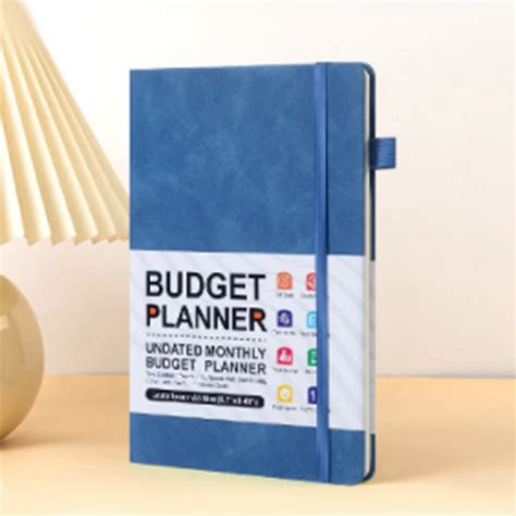 Yuseik Cash Budget Notebook Light Blue Office Cabinet Bill Notebook