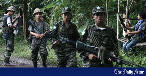 Dead In Clashes Between Philippine Military Moro Rebels The Daily Star