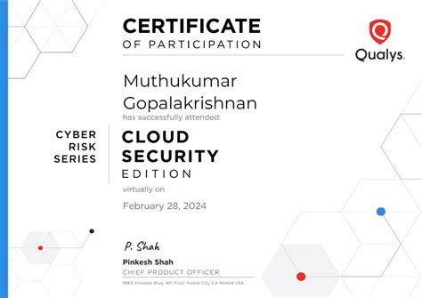 Thankful For Cyber Risk Series Session Muthukumar Gopalakrishnan Posted On The Topic Linkedin