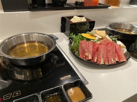현대백화점 미아점 백화점 지하1층 1인 샤브샤브 샤브진 네이버 블로그