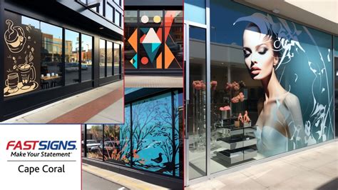 Enhancing Business Visibility The Power Of Window Graphics And Displays