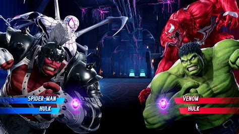 Spiderman Gladiator Hulk Vs Venom Hulk Very Hard Marvel Vs Capcom K UHD Gameplay