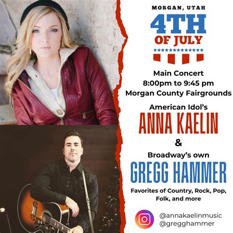 Morgan 🎤 Main Concert Morgans 4th Of July Celebration 🎆 Get Ready