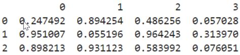 将 Numpy 数组转换为 Pandas 数据帧 Mooyu 博客园