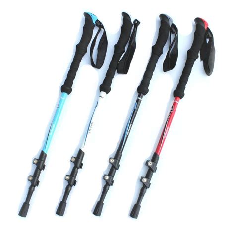 Hiking Pole Baton Walking Telescopic Nordic Walking Poles Ultralight