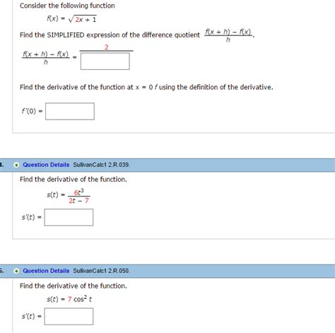 Solved Consider The Following Function F X Squareroot Chegg