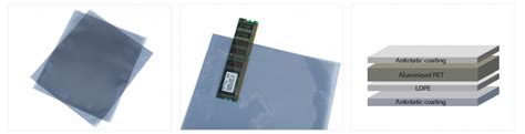 대전방지 실딩백 Antistatic Shielding Bag 실딩백 신한테크