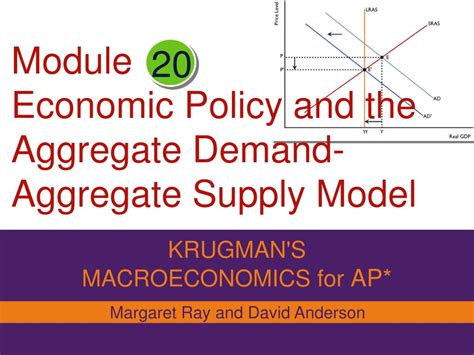 PPT Module Economic Policy And The Aggregate Demand Aggregate Supply Model Odel PowerPoint