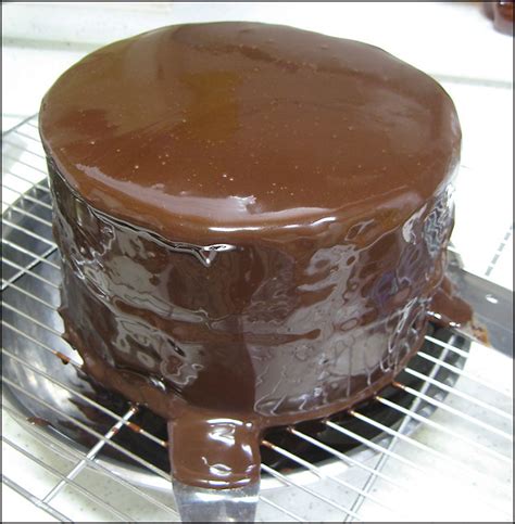 초코 가나슈 케이크