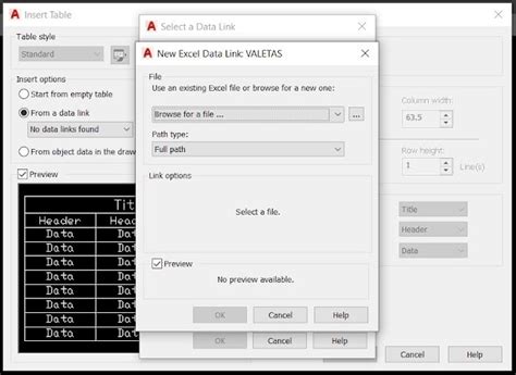 Importar Planilhas Do Excel Para O Autocad E Manter Atualizável Adcad