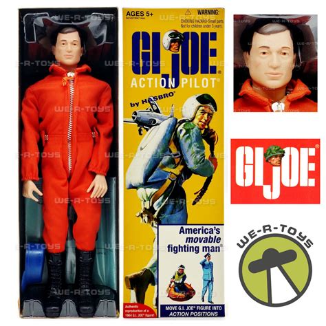 Gi Joe Action Pilot 1960s Reproduction 12 Action Figure 2008 Hasbro
