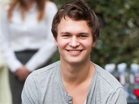 Ansel Elgort Shirtless Photoshoot