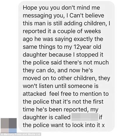Mother Poses As Own Daughter To Try To Catch Paedophile Daily Mail Online