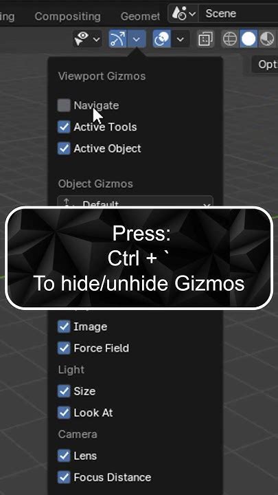 How To Hide Viewpoint Gizmos In Blender Simple Technical Solutions