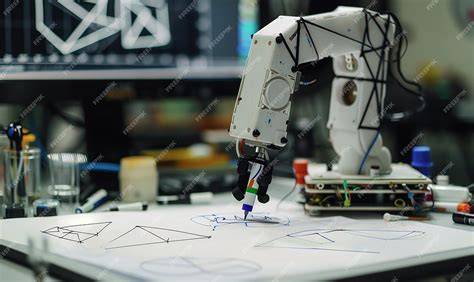 Cinematic Documentary Photography Of An Arduino Robot In Detail