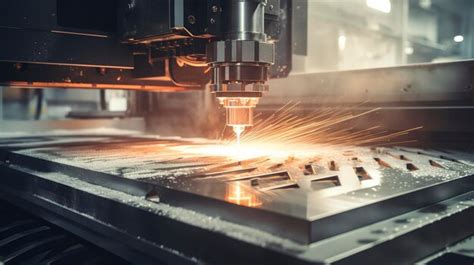 premium photo a photo of a cnc machine in operation