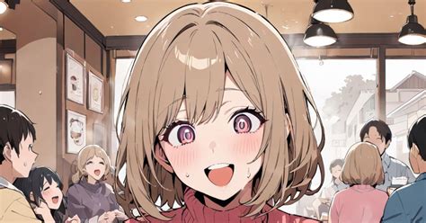 ドカ食いダイスキもちづきさん もちづきさん 黒胡麻ぽんずのイラスト Pixiv