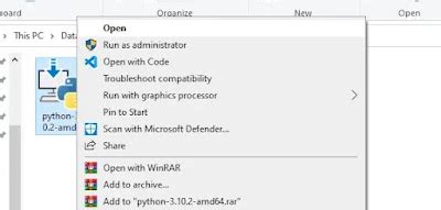 Cara Install Python Di Windows Awonapa Website Dan Blogging