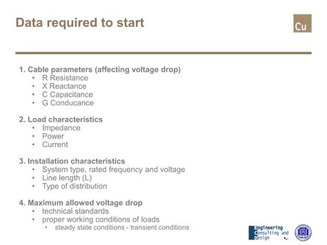 Power Cable Voltage Drop Pdf