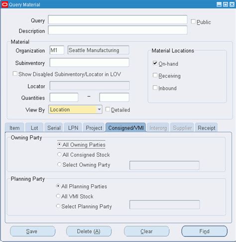 Oracle Inventory User S Guide