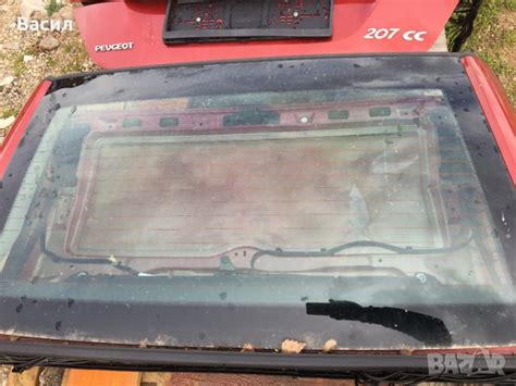 Оригинално задно стъкло Peugeot 207 cc Cabriolet 1.6 16v 120 ps Пежо ...