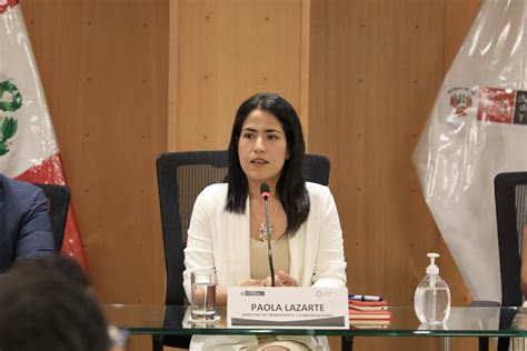 Ministerio De Transportes Y Comunicaciones On Twitter 📌 La Titular
